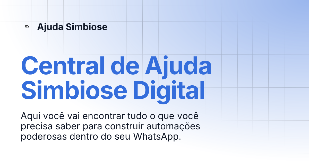 Central de Ajuda Simbiose Digital | Ajuda Simbiose